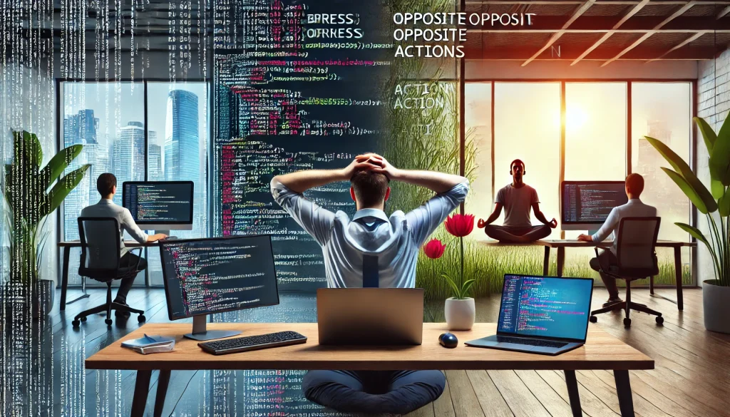 Debugging Stress: Opposite Action in Tech